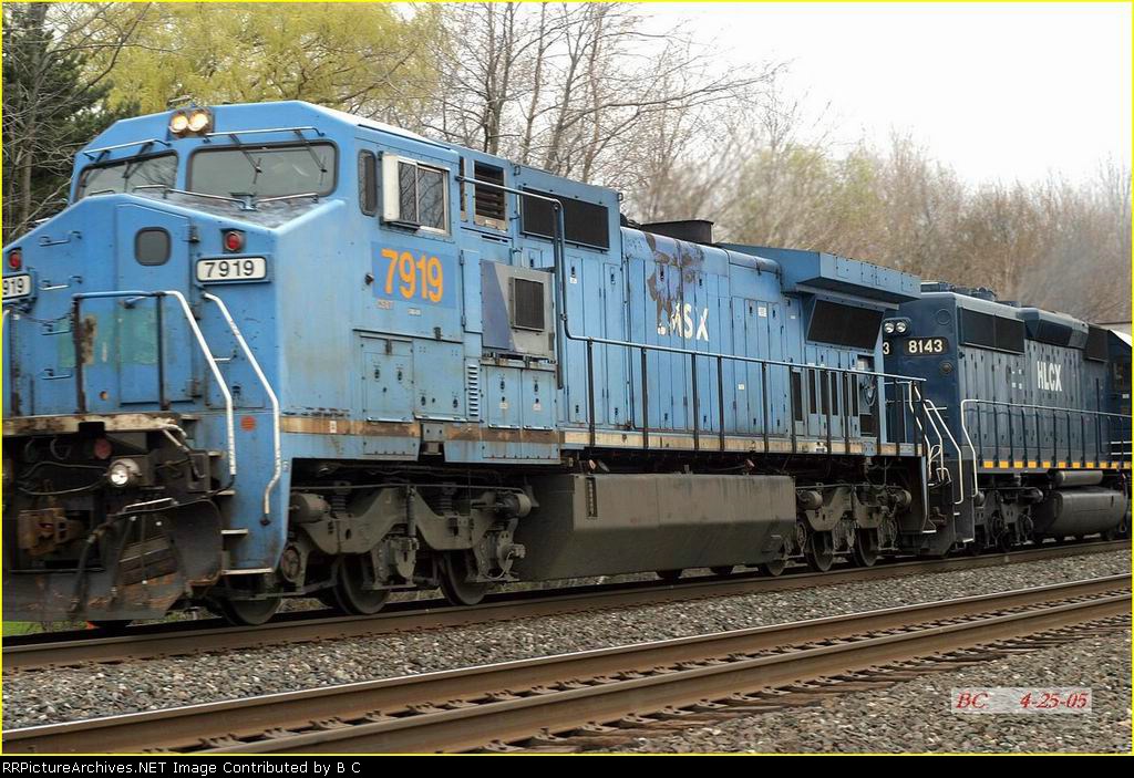 CSXT 7919 Hanford Rd. 04/25/2005